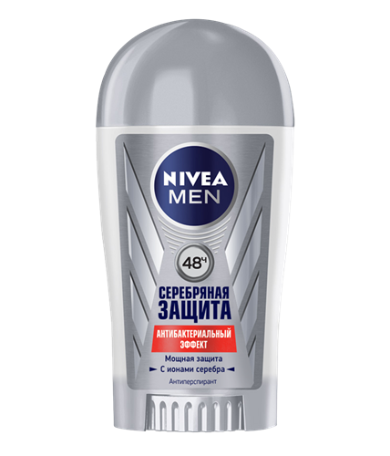 Мужской дезодорант-стик Nivea "Серебряная защита" (40мл.) от интернет ...