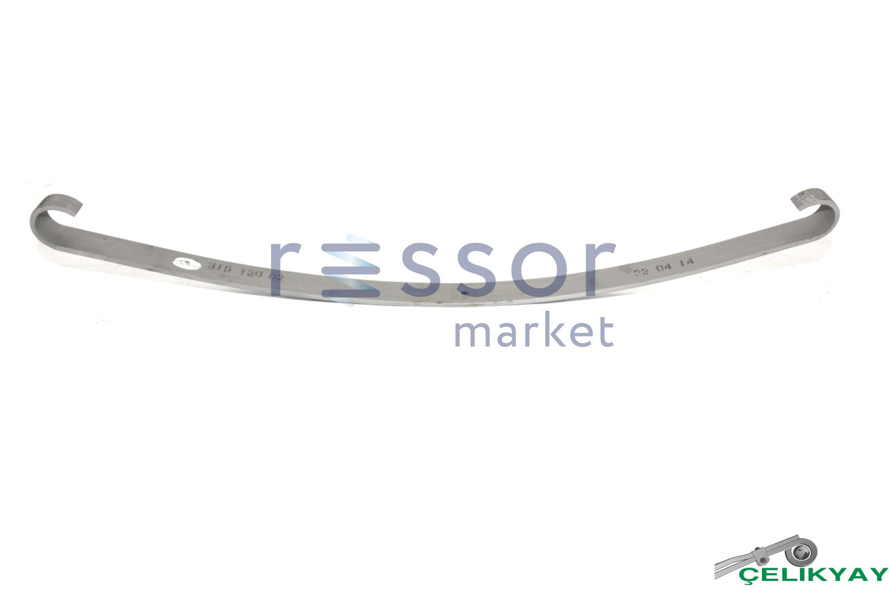 Ресора передня Mercedes 207D-310D 2-й лист (ID#26651007), ціна: 1408 ...