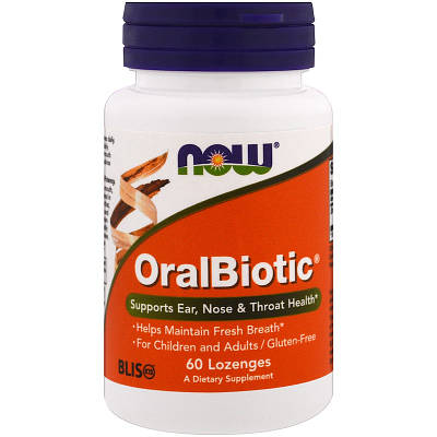 Now foods oralbiotic 60 lozenges - купить недорого на Prom.ua: цены ...