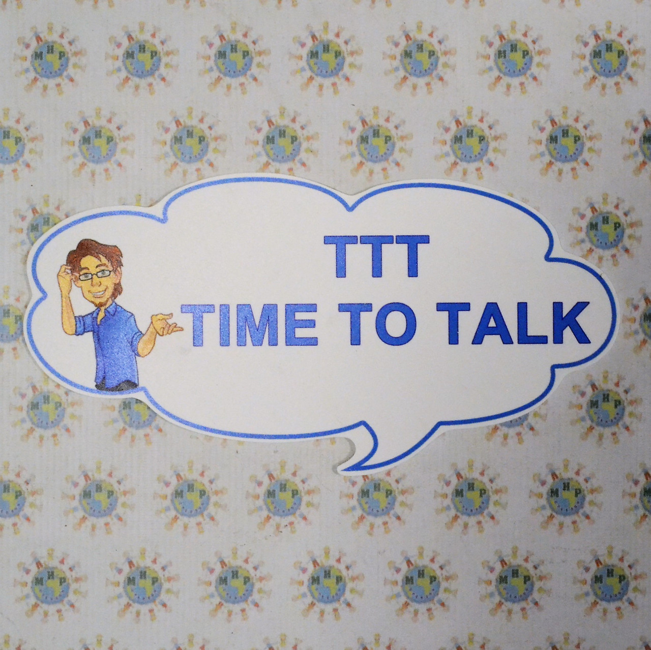 Табличка Time to talk от Мир стендов - 210906064