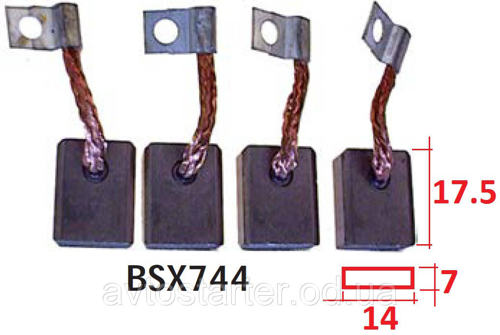 Щетки для стартера Opel Ascona Corsa Kadett Manta FIAT 600 1007014102 ...