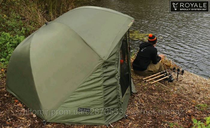 Намет Fox Royale 60" Brolly System, ціна 7600 грн — Prom.ua (ID#669072724)