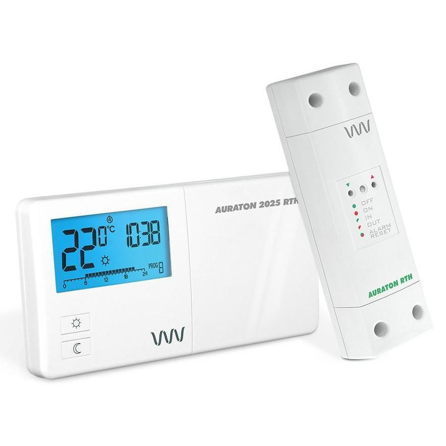 Комнатный термостат Auraton 2025 RTH - беспроводной - программатор (ID ...