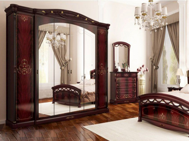 Купить Шафа шкаф з ДСП МДФ в спальню вітальню дитячу Роселла 6Д Миро Марк цена 41881 05