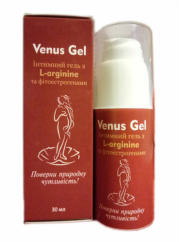 Інтимний гель Venus Gel з L-arginine і фітоестрогенами, Лубриканти з ...