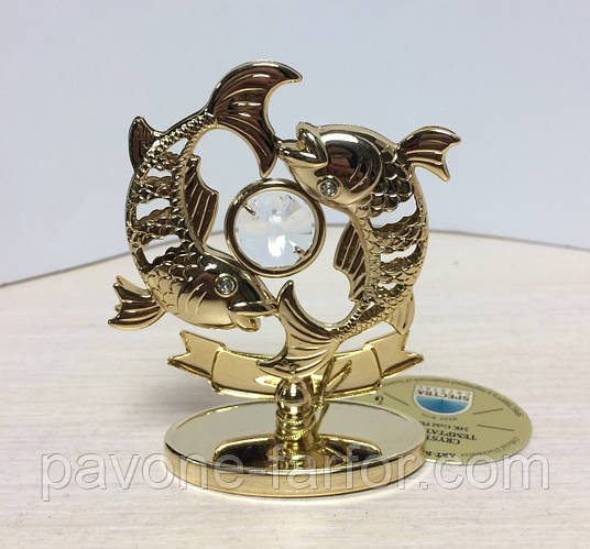 Купить Фигурка Сваровски "Знак зодиака Рыбы" AR-52, цена 495 ₴ — Prom ...