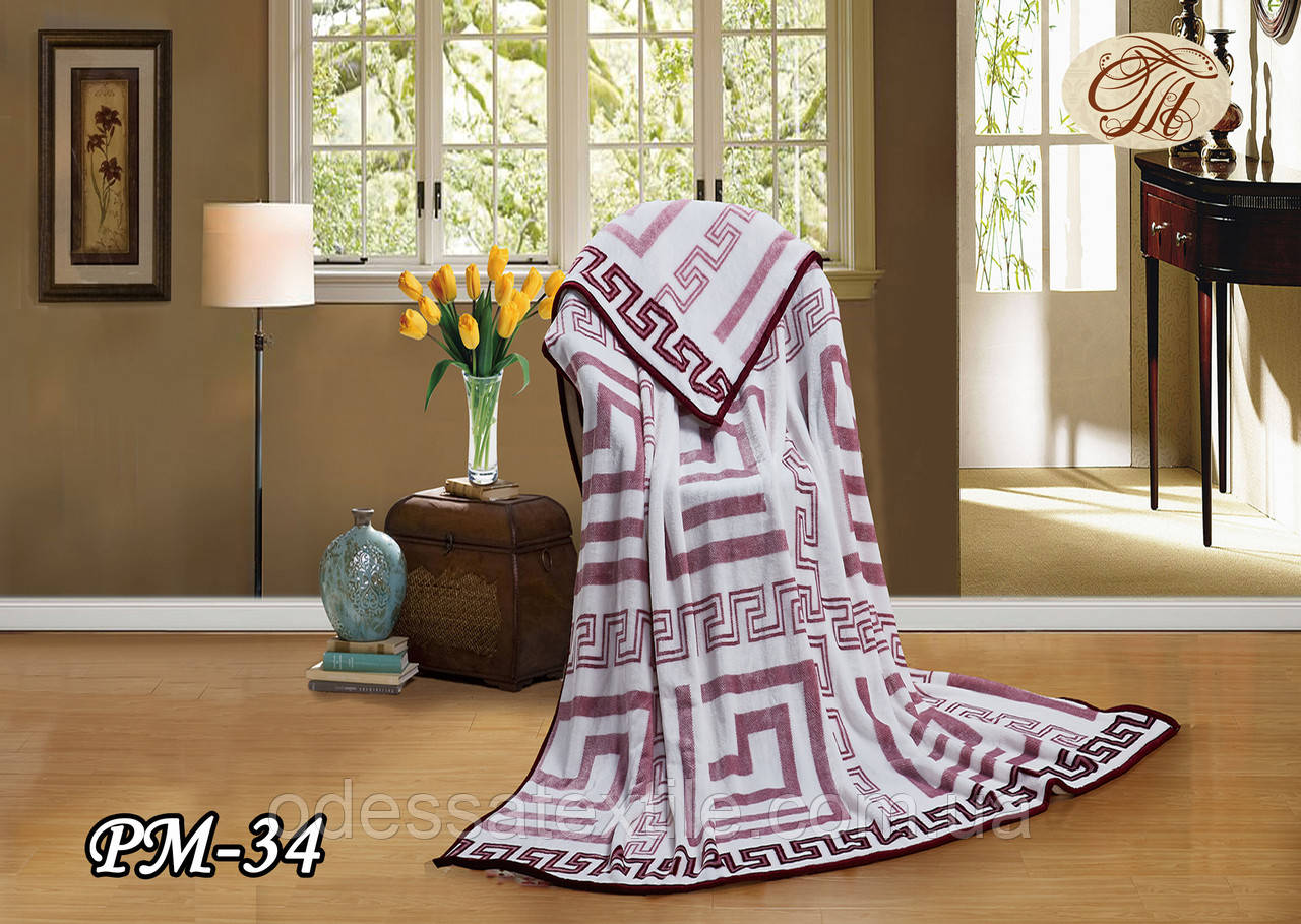 Плед Из Флиса Версаче Бордо (200х220) — Купить Недорого на Bigl.ua ...