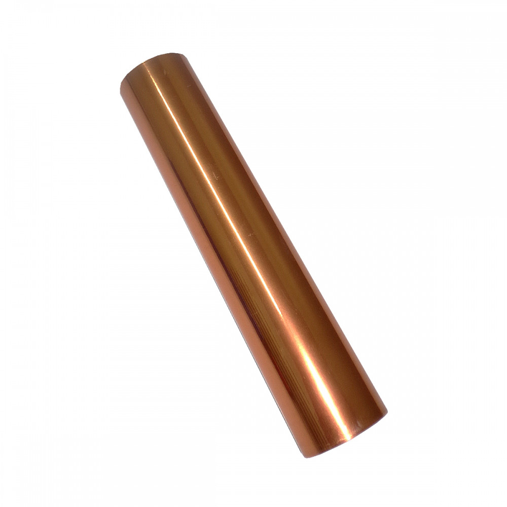 Фольга для ламинирования Медь глянець, Шир. 210мм, намотка 30м. Crown ...