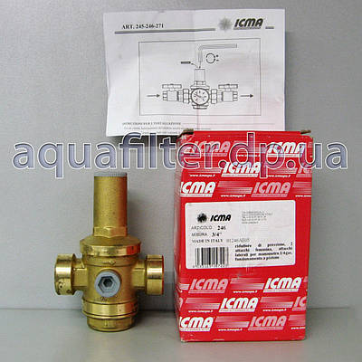 Редуктор давления воды 3 4 - купить недорого на Prom.ua: цены, акции и отзывы | Украина, Киев