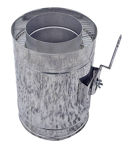 Купить Регулятор тяги для дымохода двустенный нерж/нерж Версия Люкс D ...