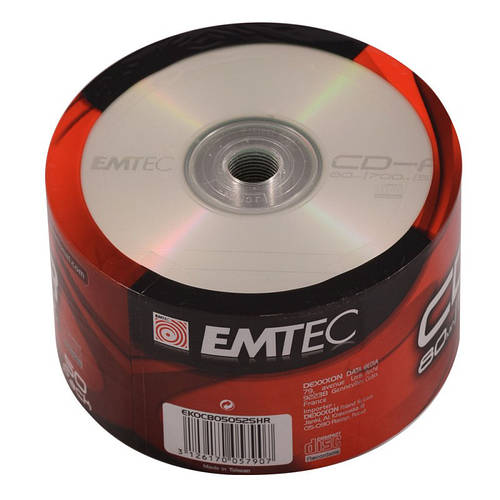 Диск CD-R Emtec (50 шт.) (ID#2412993361), цена: 600 ₴, купить на Prom.ua