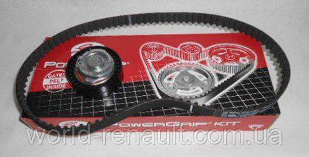 Комплект ремня ГРМ на Рено Кангу 2 1.6i 8V K7M/ GATES K015662XS | 2 260 ...