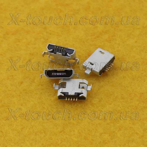 Купити Роз'єм micro-B USB 5pin без бортика, ціна 4 ₴ - Prom.ua (ID ...