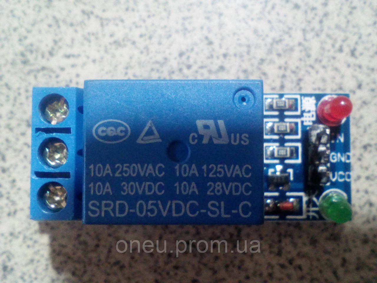 SRD-05VDC-SL-C Модуль Реле 5V, 10A одноканальный, цена 27 грн - Prom.ua ...