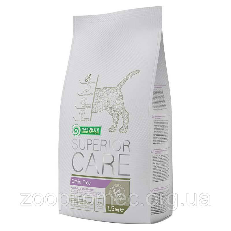 Корм Nature's Protection (Натур Протекшн) Grainfree Salmon для собак с ...