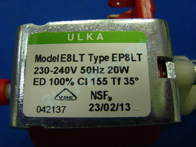 Купить Помпа для пылесоса (насос) Zelmer 919.0110 12001005 20W Ulka ...