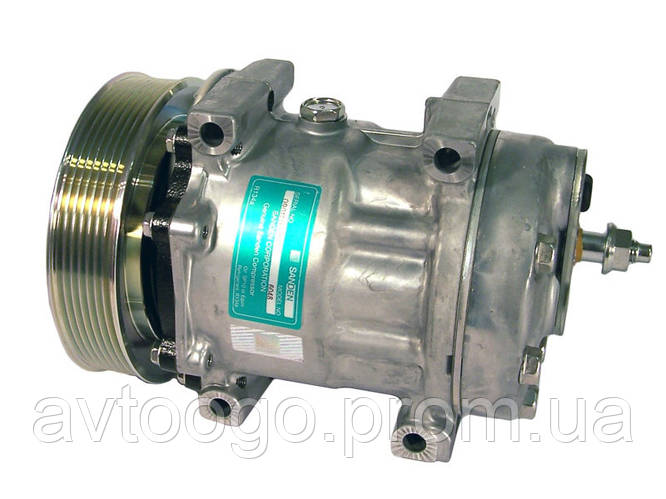 Компрессор на DAF XF95, 7H15, Шкив 136мм, PV7, O-ring, 24В, SANDEN ...