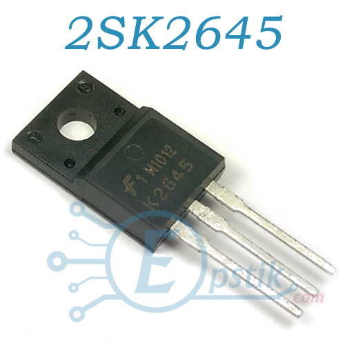2SK2645, Mosfet транзистор N канал, 600В 9А, TO220F: продажа, цена в ...