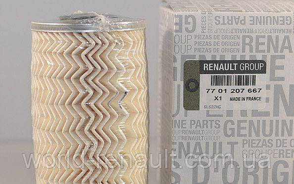 Renault(Original) 7701207667 - Фильтр топливный (h=120мм) на Рено ...