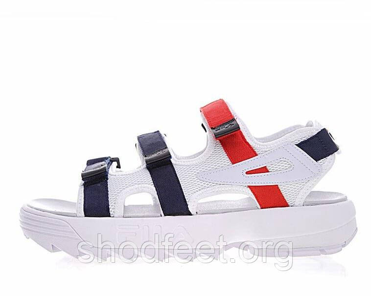 Женские сандалии Fila Disruptor II SD White Navy Red: продажа, цена в ...