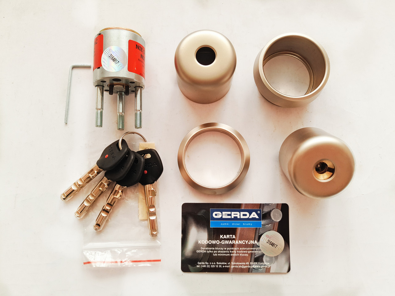 Циліндр для замка Gerda RIM 6000 SX (Польща) купить по выгодной цене в ...