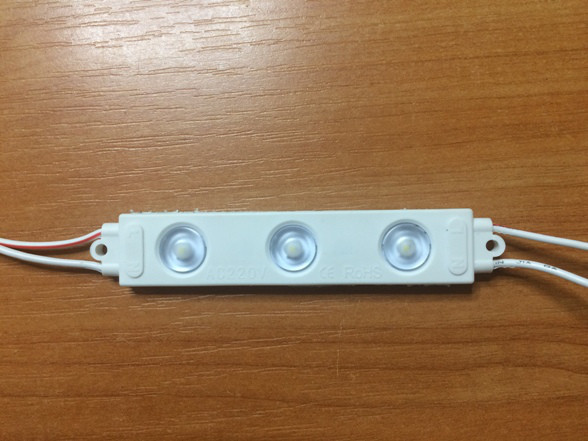 Светодиодный модуль линзованный SMD2835 2W 220V белый IP65 Код.59155 ...