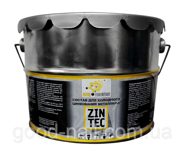 Купити Холодний цинк ZINTEC відро 10 кг наноситься будь-яким зручним ...