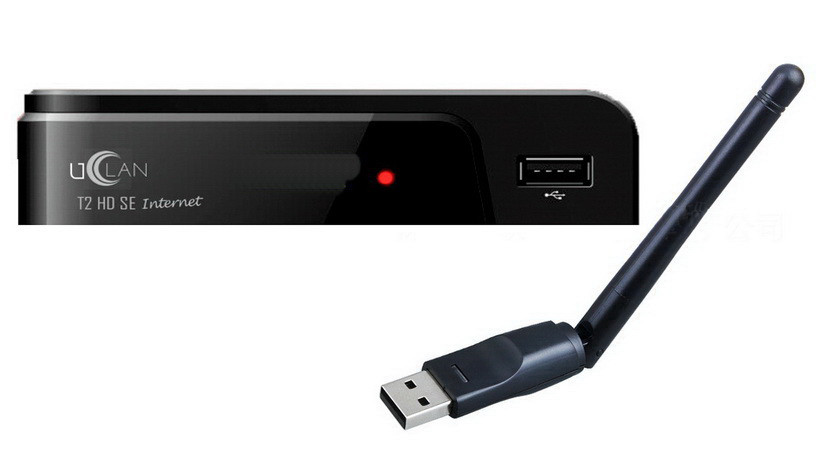 Т2 тюнер uClan T2 HD SE Internet + Wi-Fi адаптер MT7601: продажа, цена в Киеве. Ресиверы ...