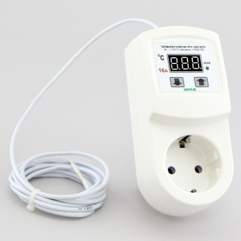 Купить Терморегулятор для конвектора цифровой в розетку (-40°...+110 ...