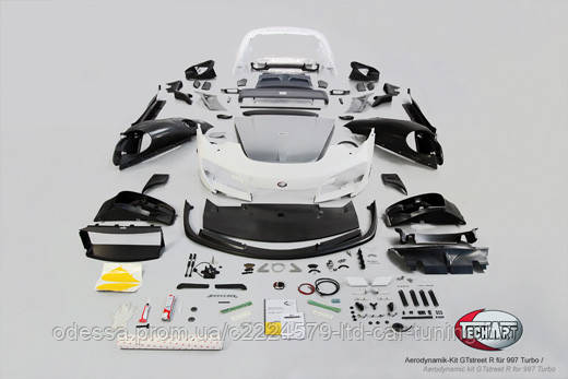 Купить Body kit TechArt GT Street RS Aero for Porsche 997, цена 1938135 ...