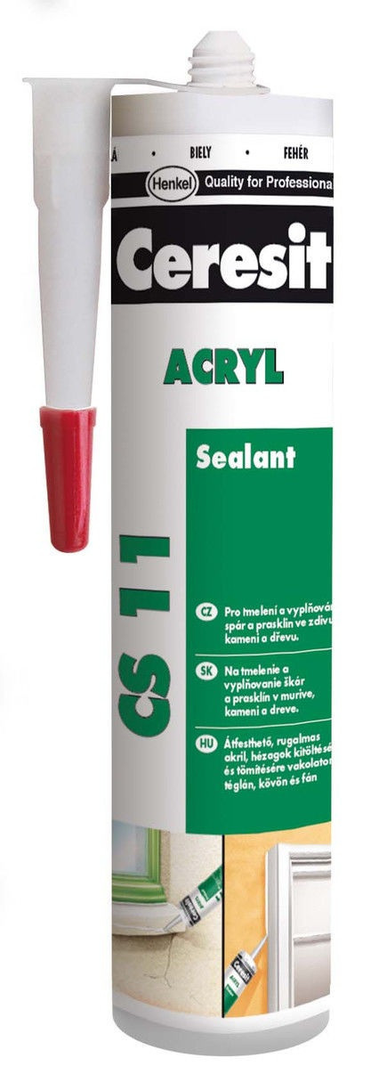 Герметик Акриловый Ceresit (Церезит) CS-11 Acryll (белый) 280мл ...