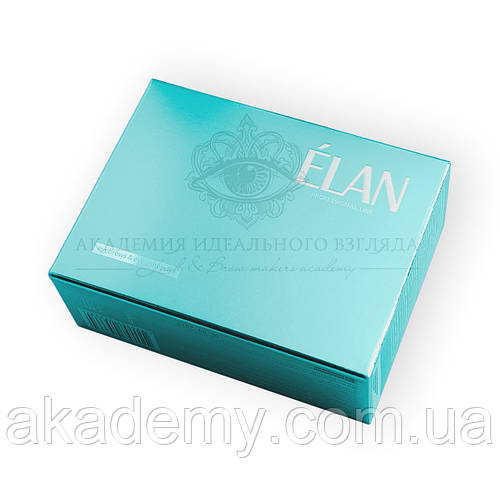 Краска для бровей Elan упаковка "02 dark brown" Элан, цена 550 грн ...