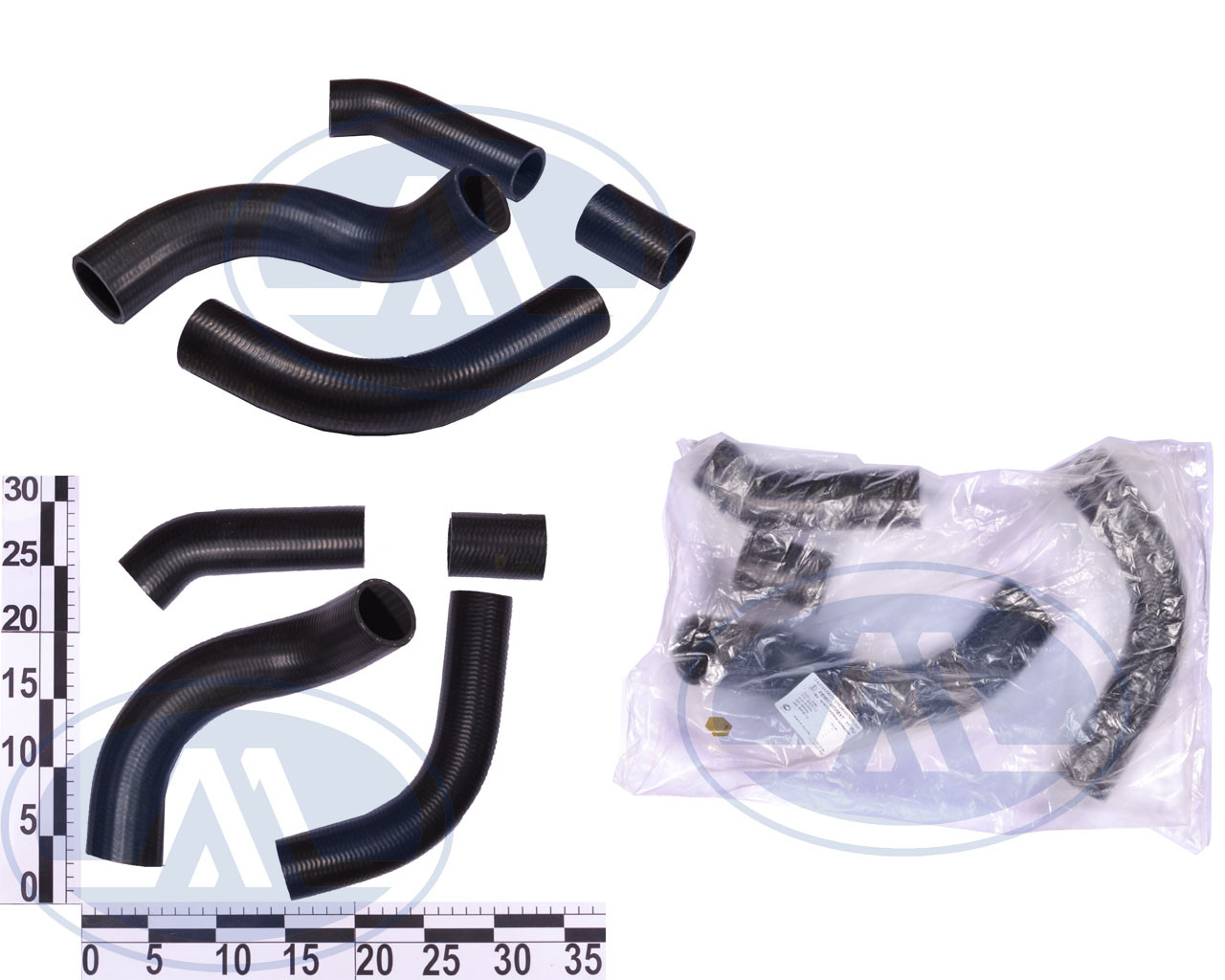 *Патрубок радиатора ГАЗ 2410 (к-т 4 шт.) п/э уп., цена 375 грн — Prom ...