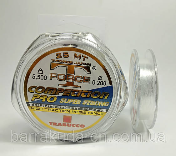 Леска Trabucco T-Force Comp. strong 25mt. 0.25mm (ID#694398010), цена ...