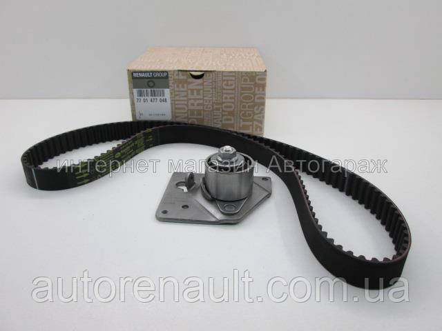 Купить Комплект ремень + ролик ГРМ на Рено Мастер 01-> 1.9dCi — Renault ...