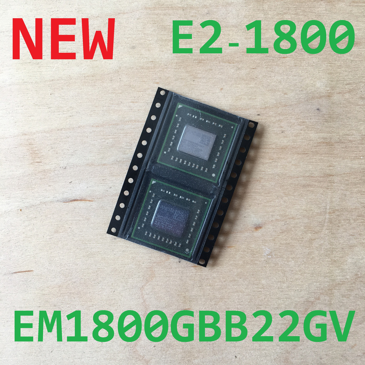 AMD EM1800GBB22GV E2-1800 в ленте NEW: продажа, цена в Львове. Микросхемы от "32bits Магазин ...