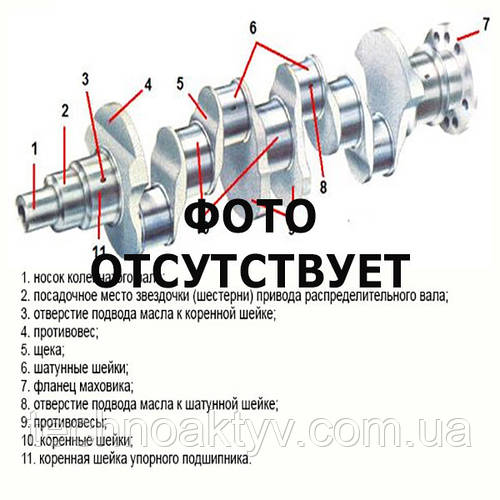 Коленчатый вал двигателя JOHN DEERE (RE50979 / RE31257 / R101223 ...