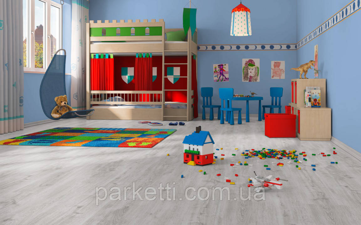 Купить Egger PRO Design Large 5/33 UF EPD028 Дуб Уолтем белый виниловая плитка, цена 1452.50 грн ...