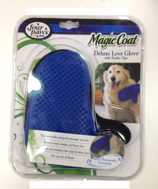 Варежка для Вычесывания Шерсти Животных Magic Coat Dog Grooming ...