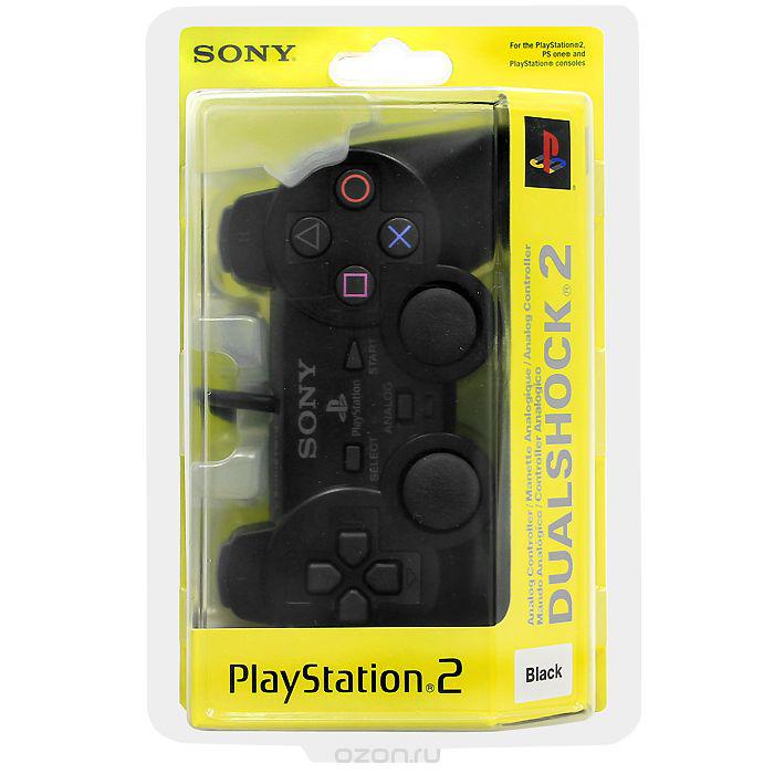 Геймпад DualShock 2 для Sony Playstation 2 (черный), ціна 280 грн ...