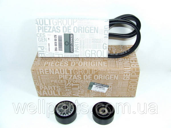 Купить Комплект ремня генератора на Рено Клио 4 1.2i 16V D4F Renault ...