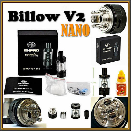 Купить Ehpro Billow V2 Nano RTA BLACK. Оригинал., цена 674 ₴ — Prom.ua ...