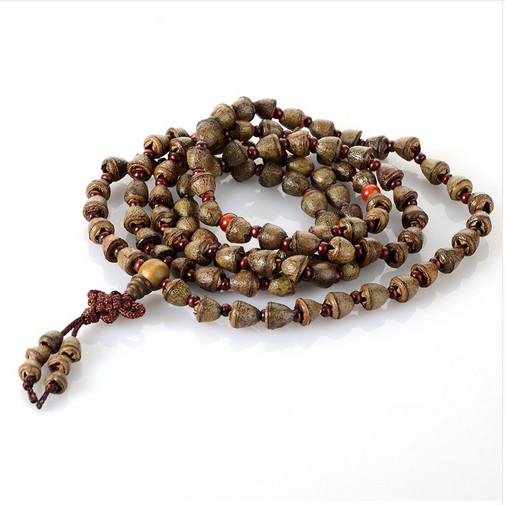 Купить Буддийские четки из дерева Бодхи на 108 бусин, цена 210 грн ...