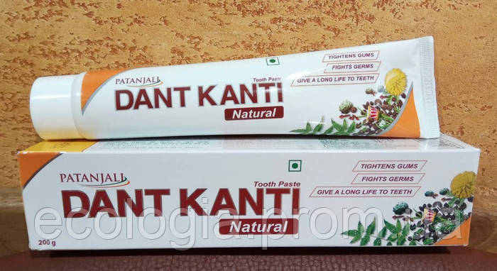 Купить Дант Канти Dаnt Kanti Natural Patanjali 200 гр СРОК по 07.2023 ...