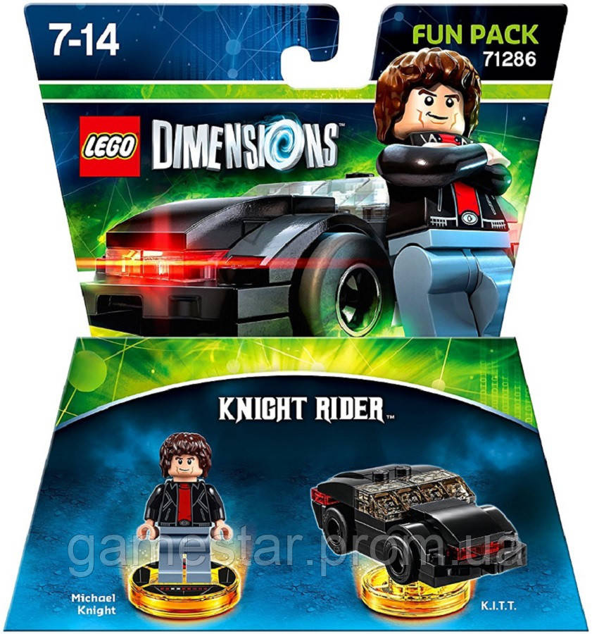 Купити Фігурка LEGO Dimensions Knight Rider Michael Knight Fun Pack ...