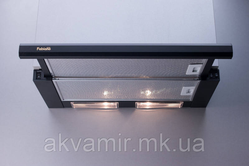 Купить Вытяжку для кухни Fabiano Slim 60 Lux Antracit от производителя ...