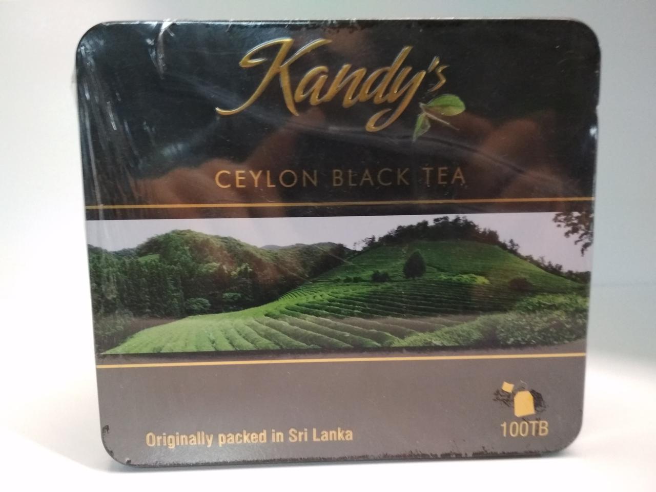 Цейлонский чай Kandy's Ceylon Black Leaf Tea 200 грамм: продажа, цена в ...