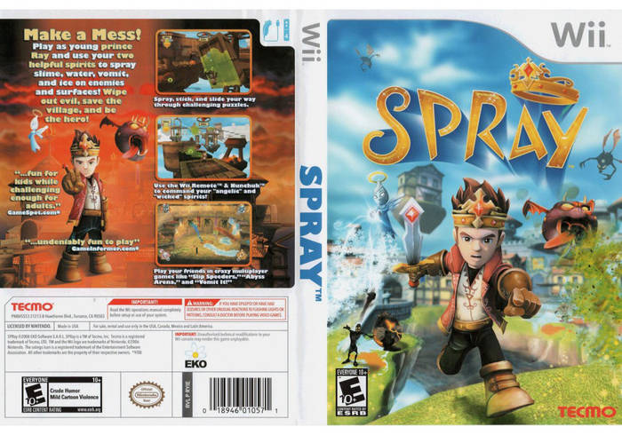 Гра для ігрової консолі Nintendo Wii (PAL), Spray, ціна 69 грн - Prom ...