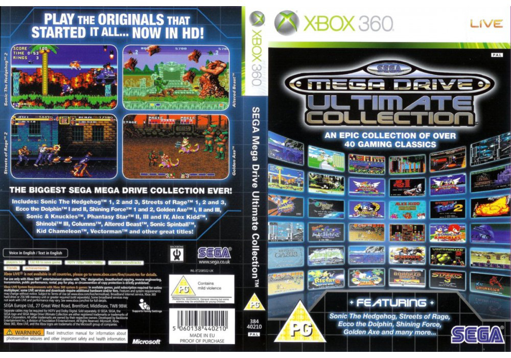 Sega Mega Drive Ultimate Collection