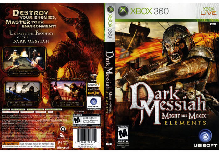 Купити Гра для ігрової консолі Xbox 360, Dark Messiah Of Might and ...